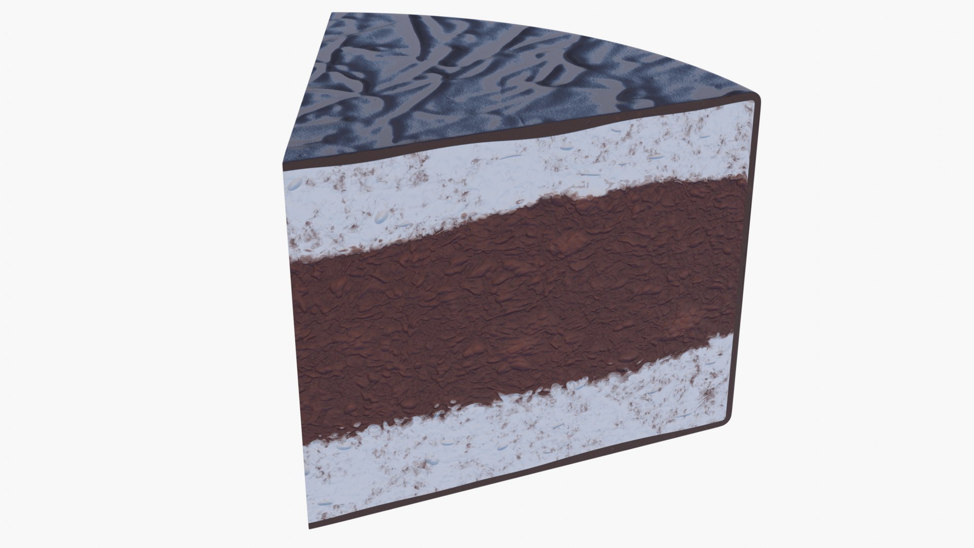 3D Choco and strawberry cakes - TurboSquid 2140083