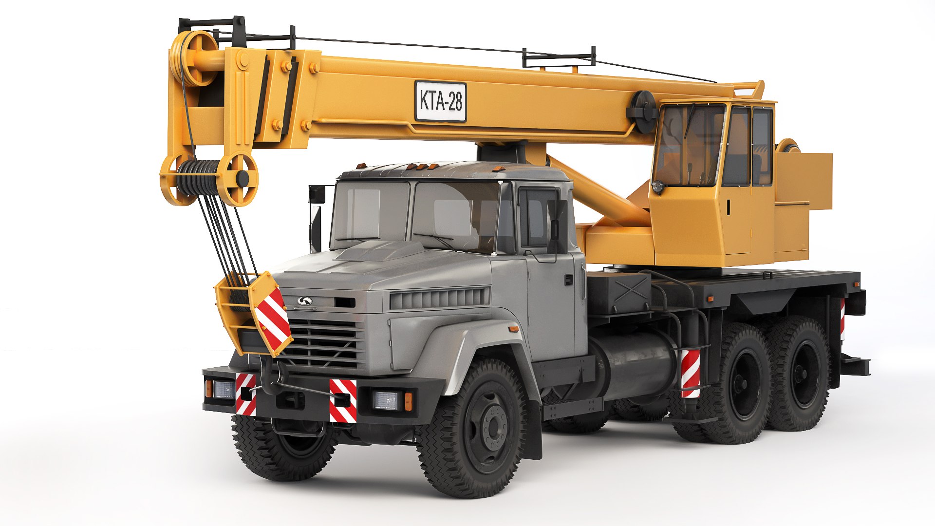 KrAZ 65053 KTA-28 2008 3D - TurboSquid 2038912