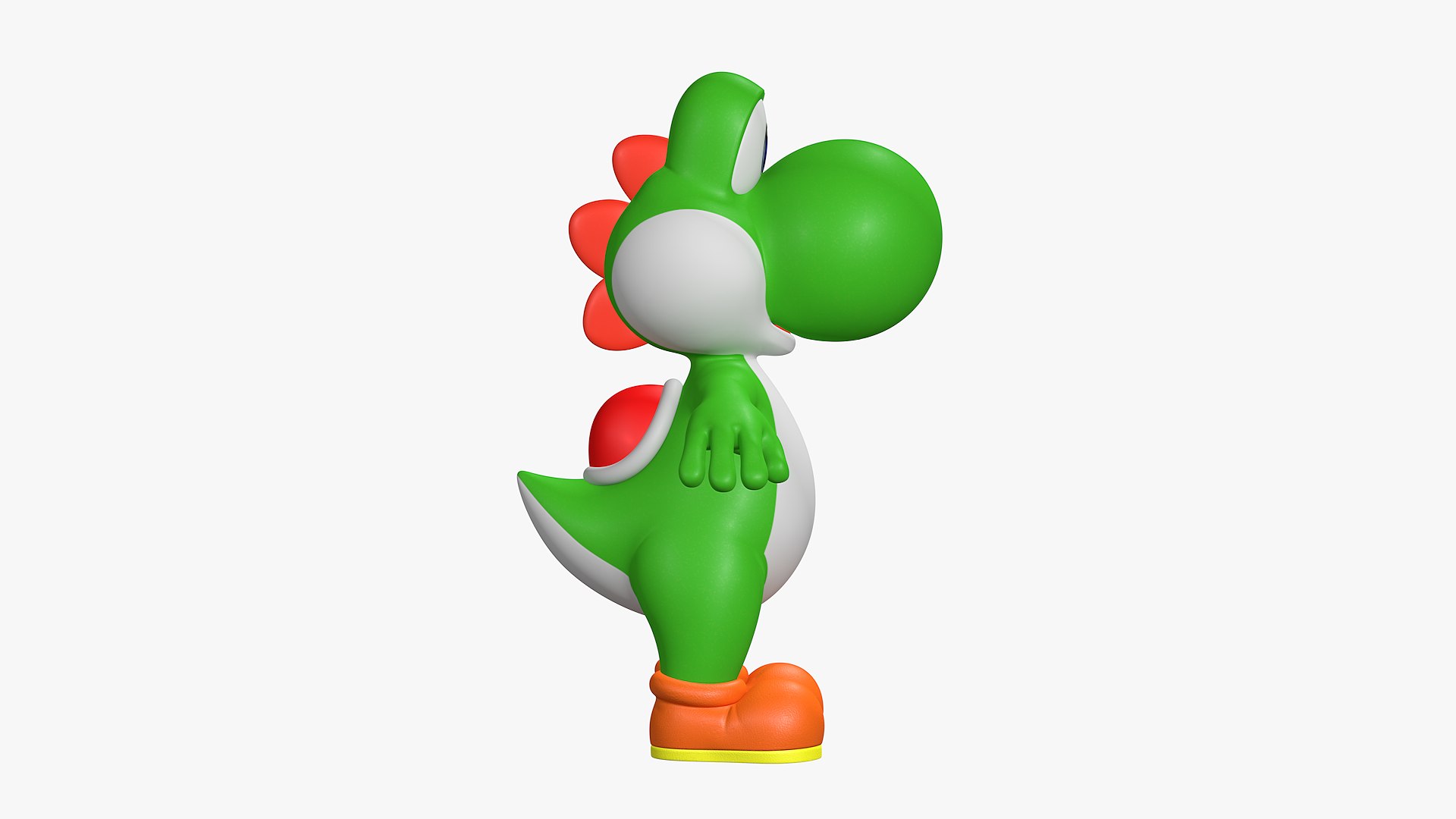 Yoshi Character Cinematic Super Mario World 3D model - TurboSquid 2103553
