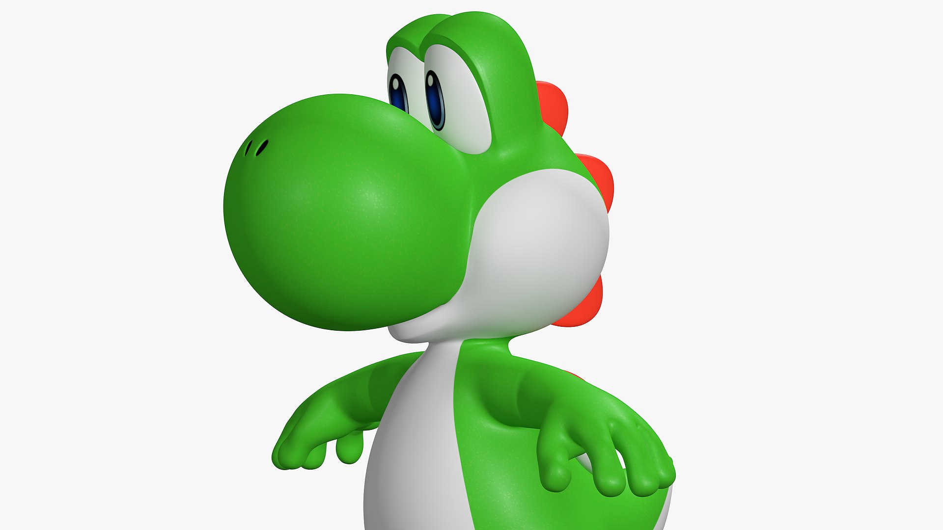 Yoshi Character Cinematic Super Mario World 3D model - TurboSquid 2103553