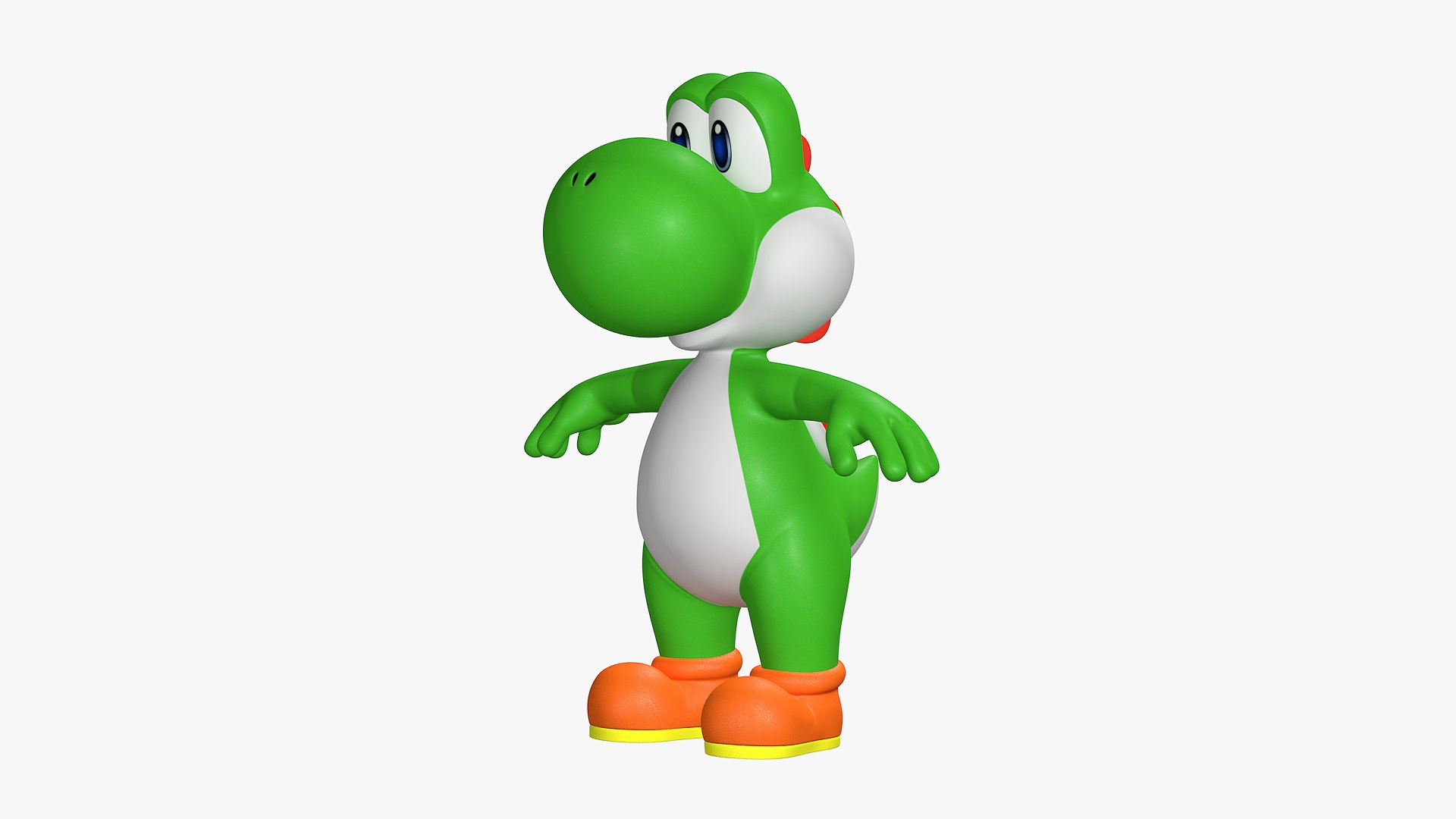 Yoshi Character Cinematic Super Mario World 3D model - TurboSquid 2103553