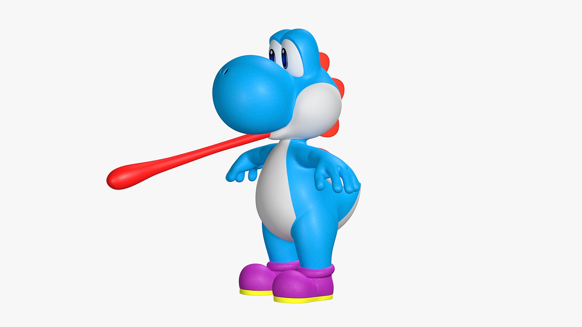 Yoshi Character Cinematic Super Mario World 3D model - TurboSquid 2103553
