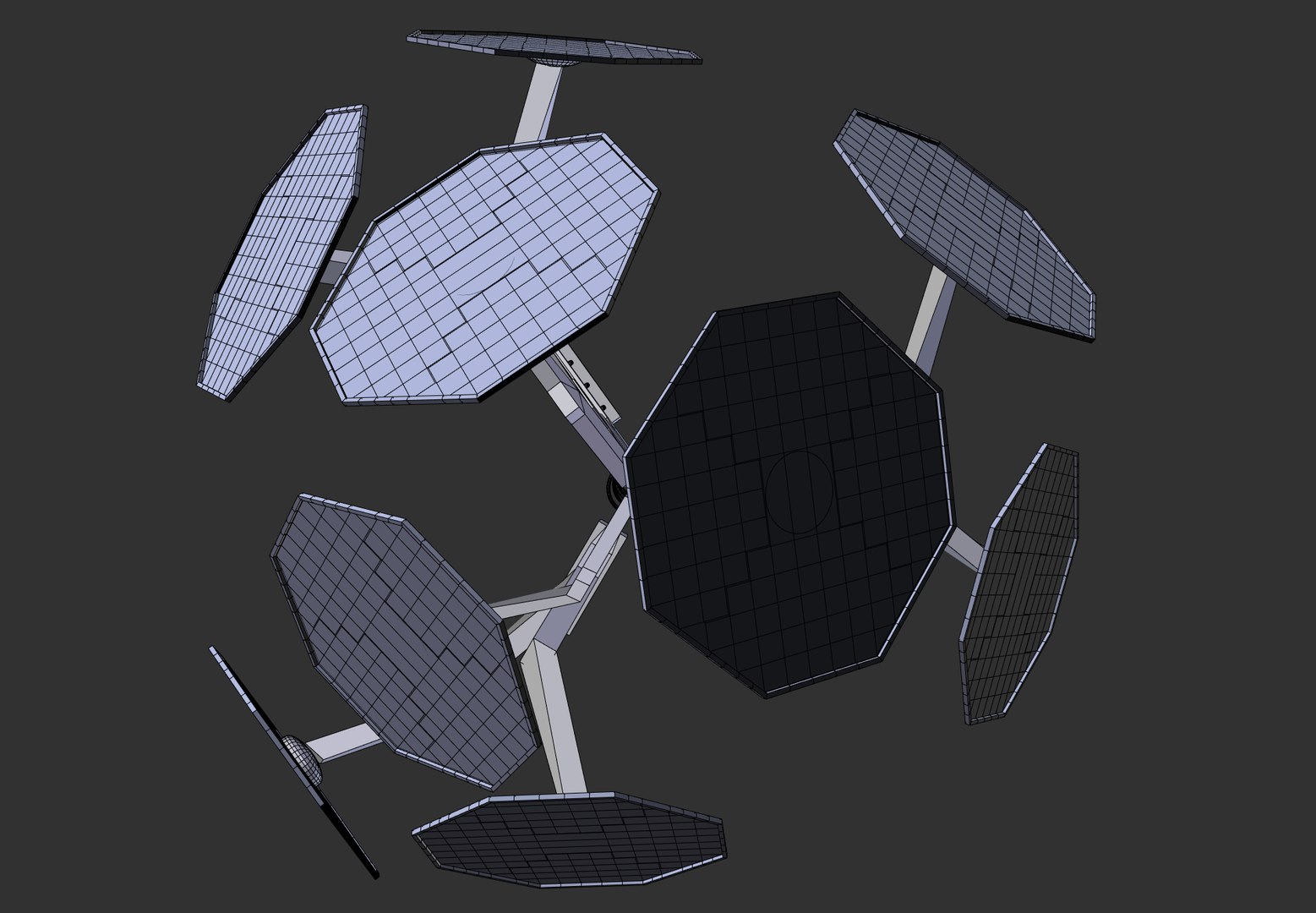Solar tree energy 3D model - TurboSquid 1540276