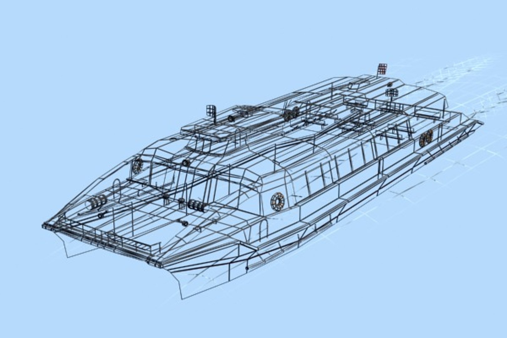 River Runner Mv 3d Model