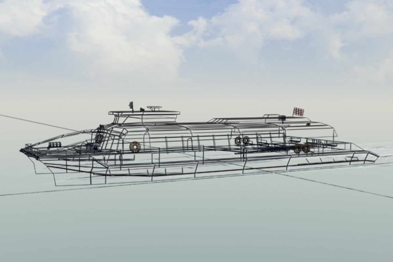 River Runner Mv 3d Model