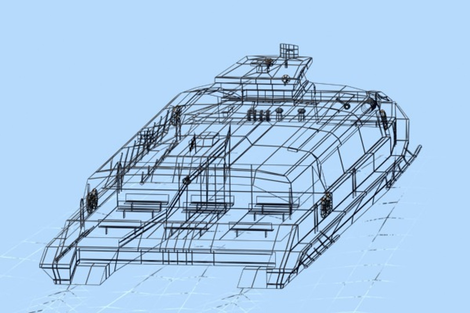 River Runner Mv 3d Model