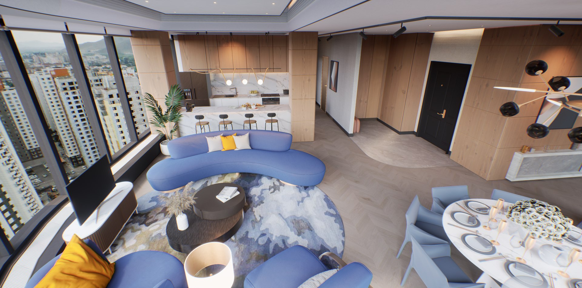 3D VR Ready Apartments Virtual Showroom Unreal Engine - TurboSquid 1964497
