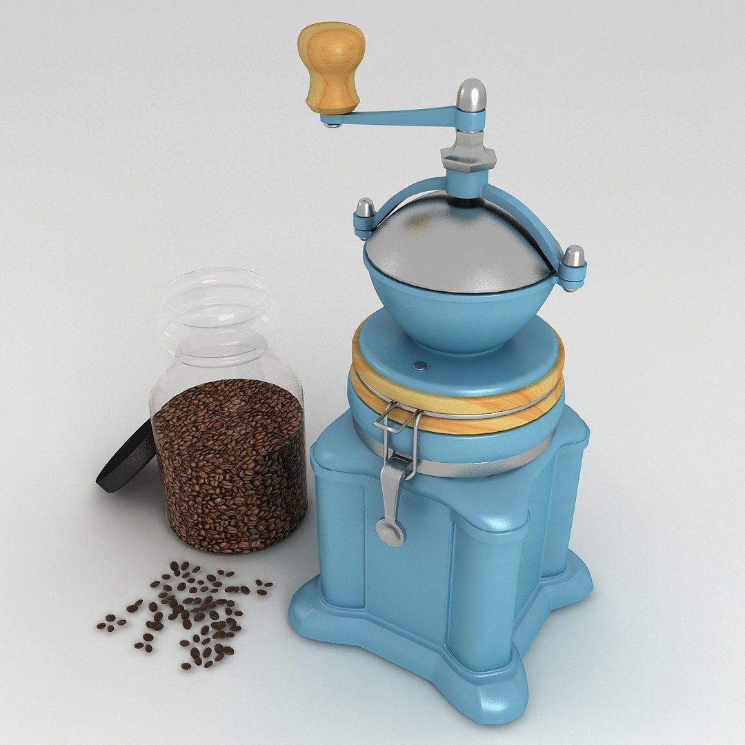 Coffee Grinder 3d Model