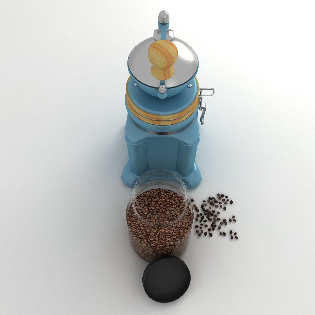 Coffee Grinder 3d Model