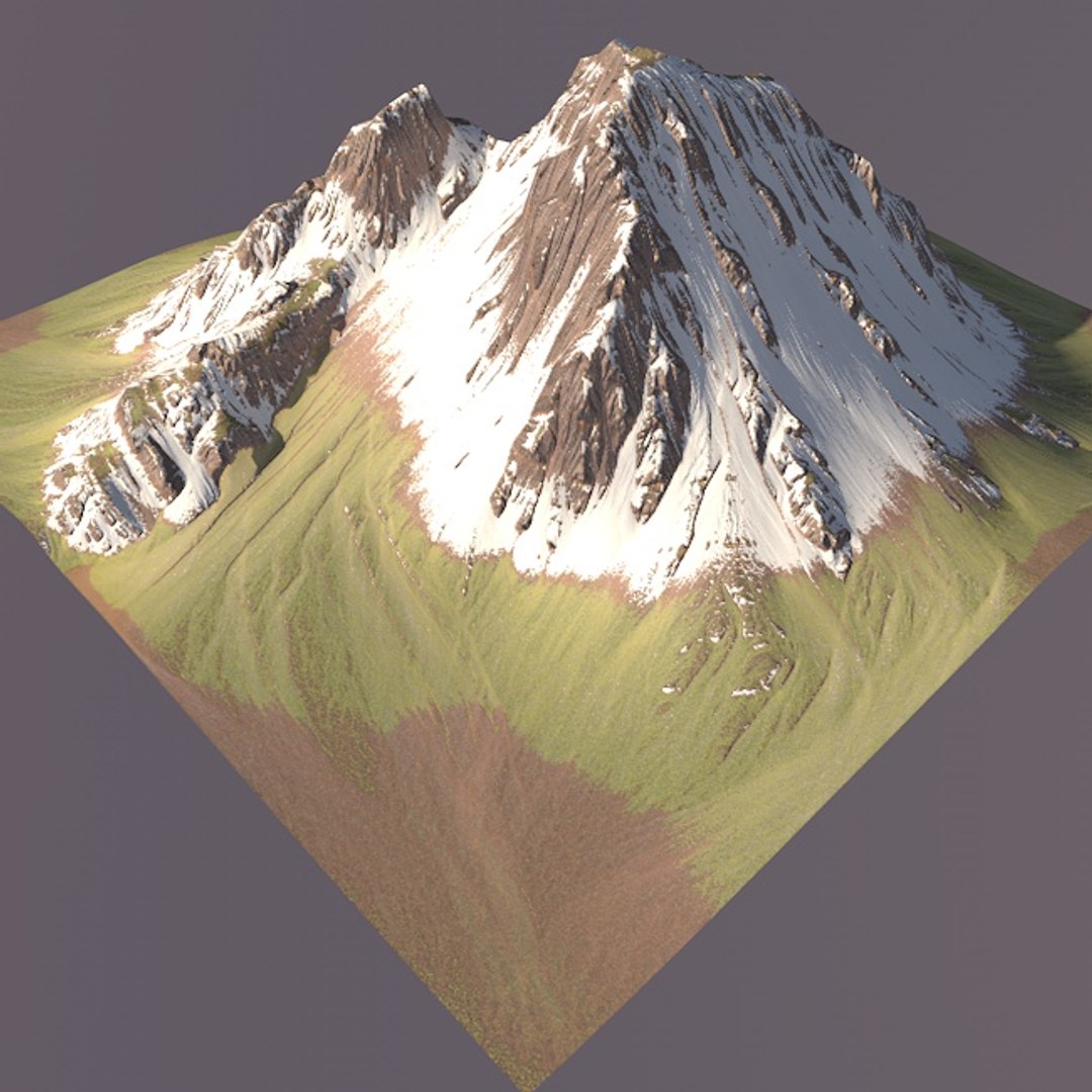 3d Model Mountain Games Maps
