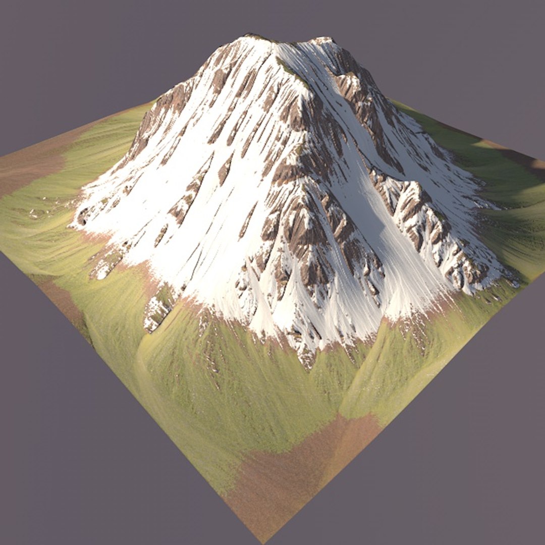 3d Model Mountain Games Maps