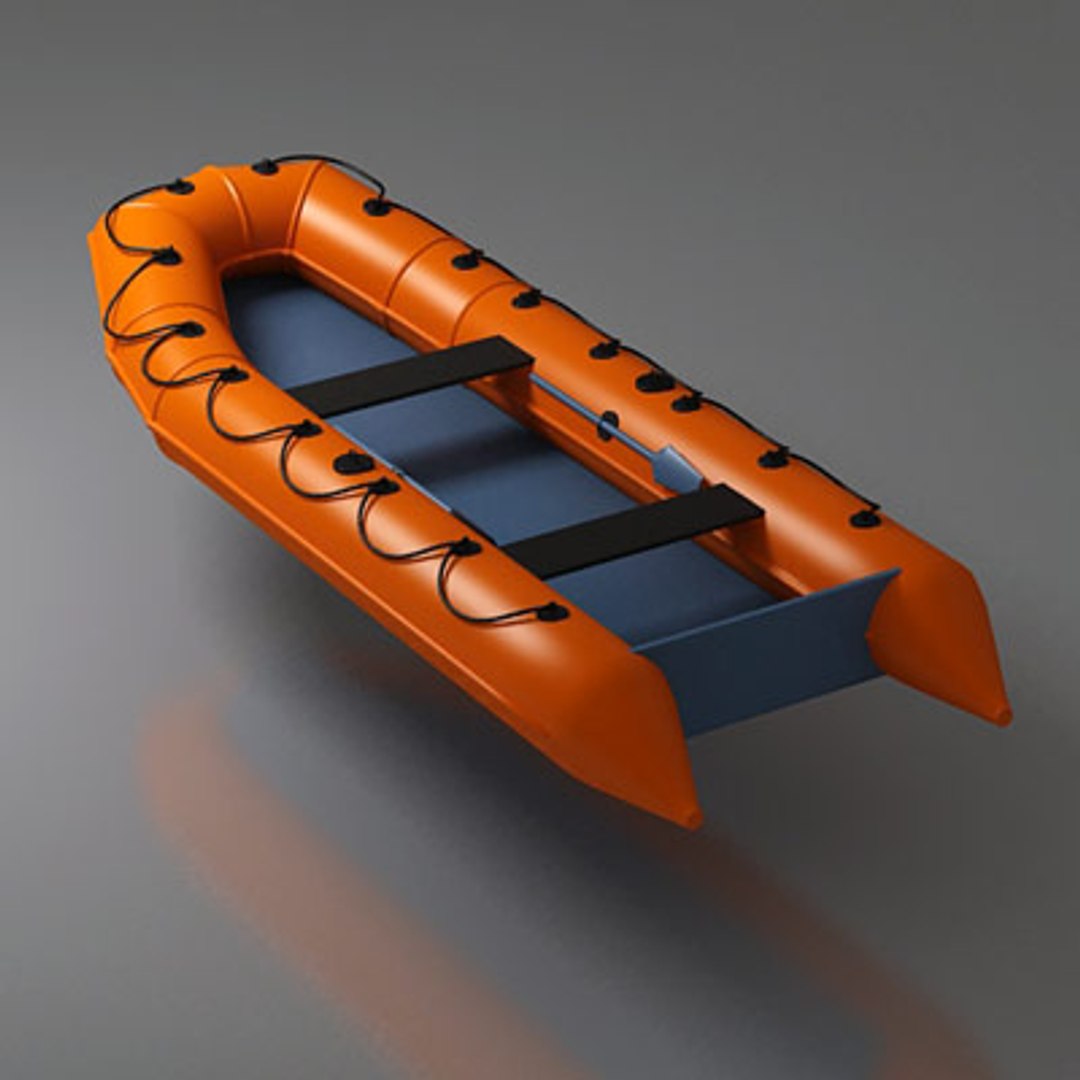 dinghy 3d model