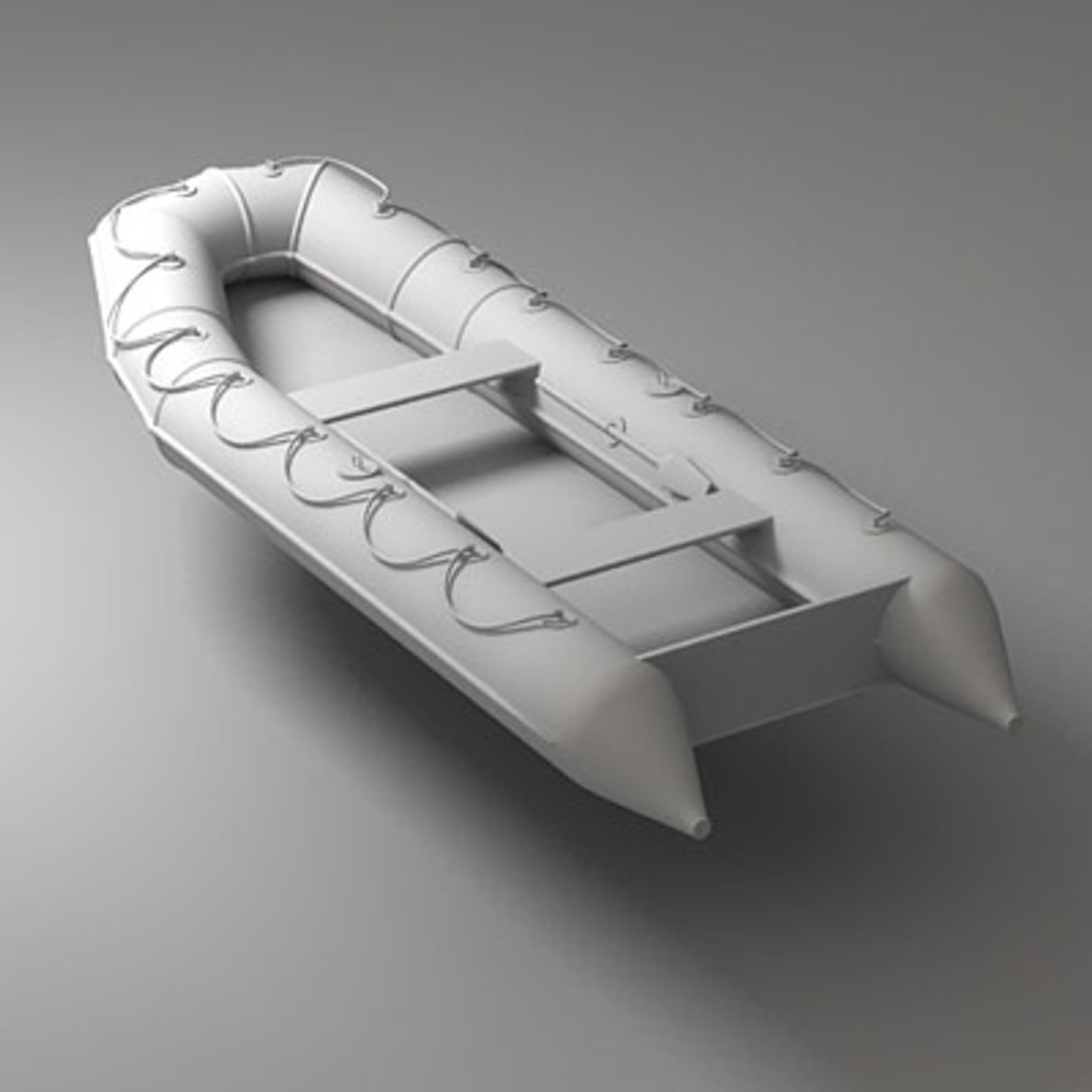 dinghy 3d model