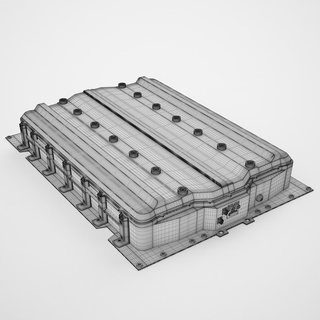 Electric Cars Battery Generic 02 3D Model - TurboSquid 1774488