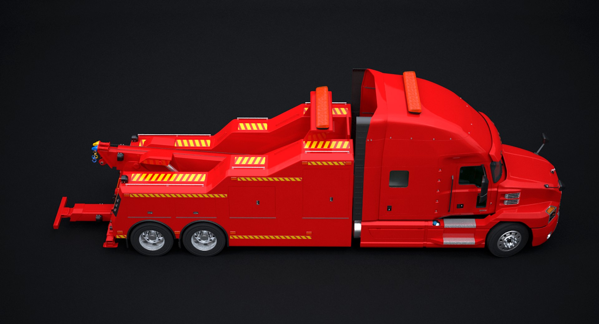 Mack Anthem Recovery Truck 3D - TurboSquid 1382264