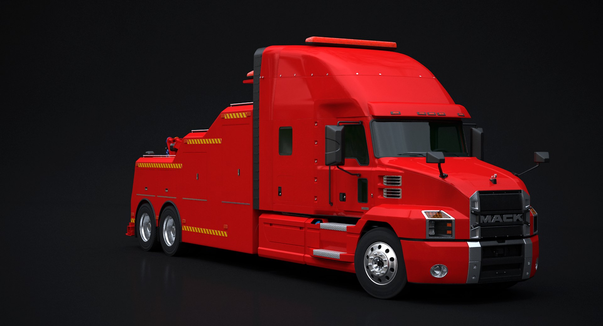 Mack Anthem Recovery Truck 3D - TurboSquid 1382264