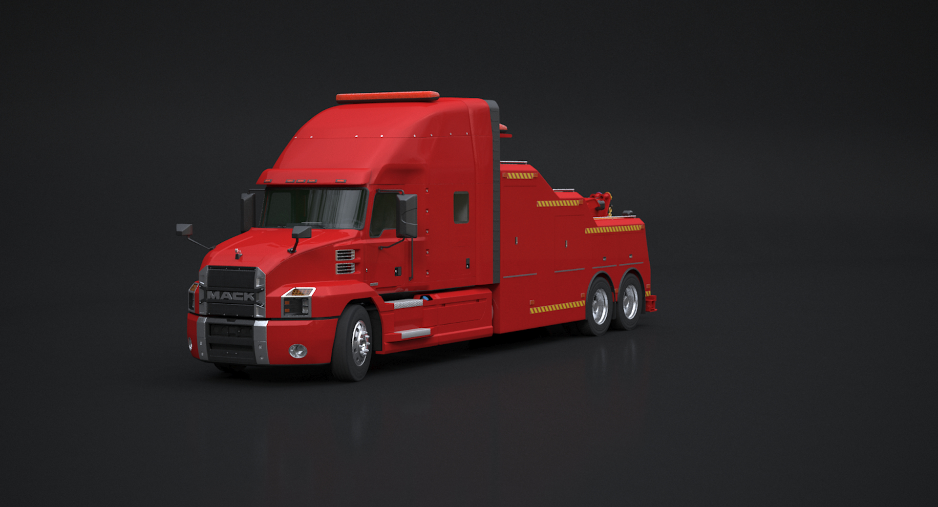 Mack Anthem Recovery Truck 3D - TurboSquid 1382264