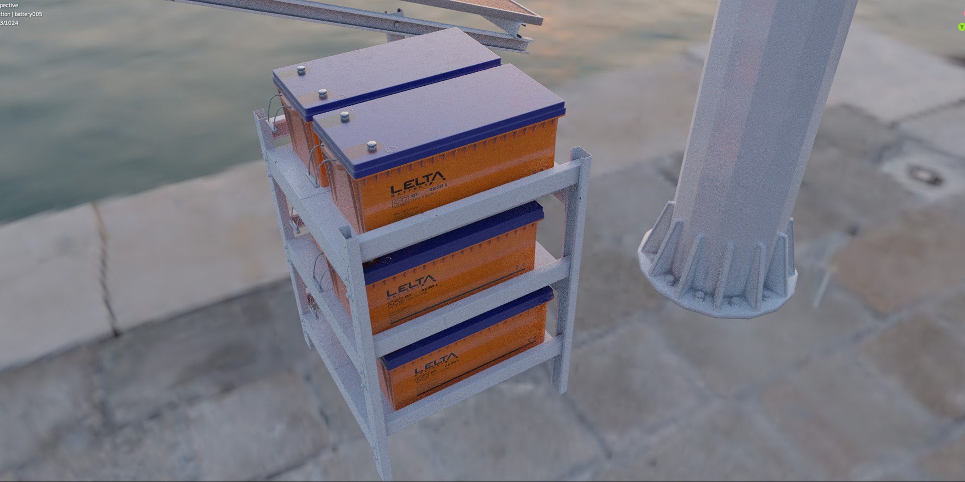 Alternative Energy Set 01 3D Model - TurboSquid 1996865