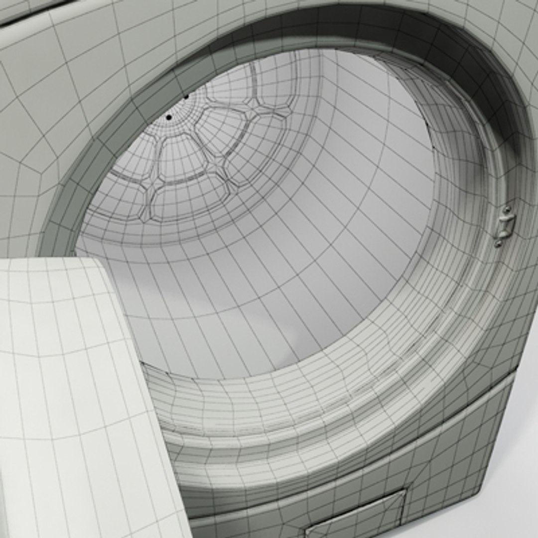 Electric Washer 3d Model