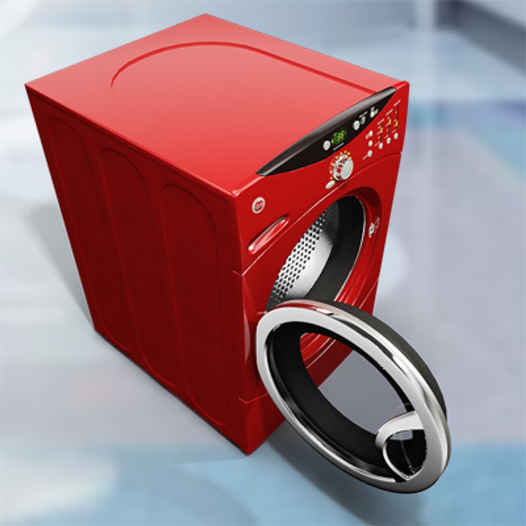 Electric Washer 3d Model
