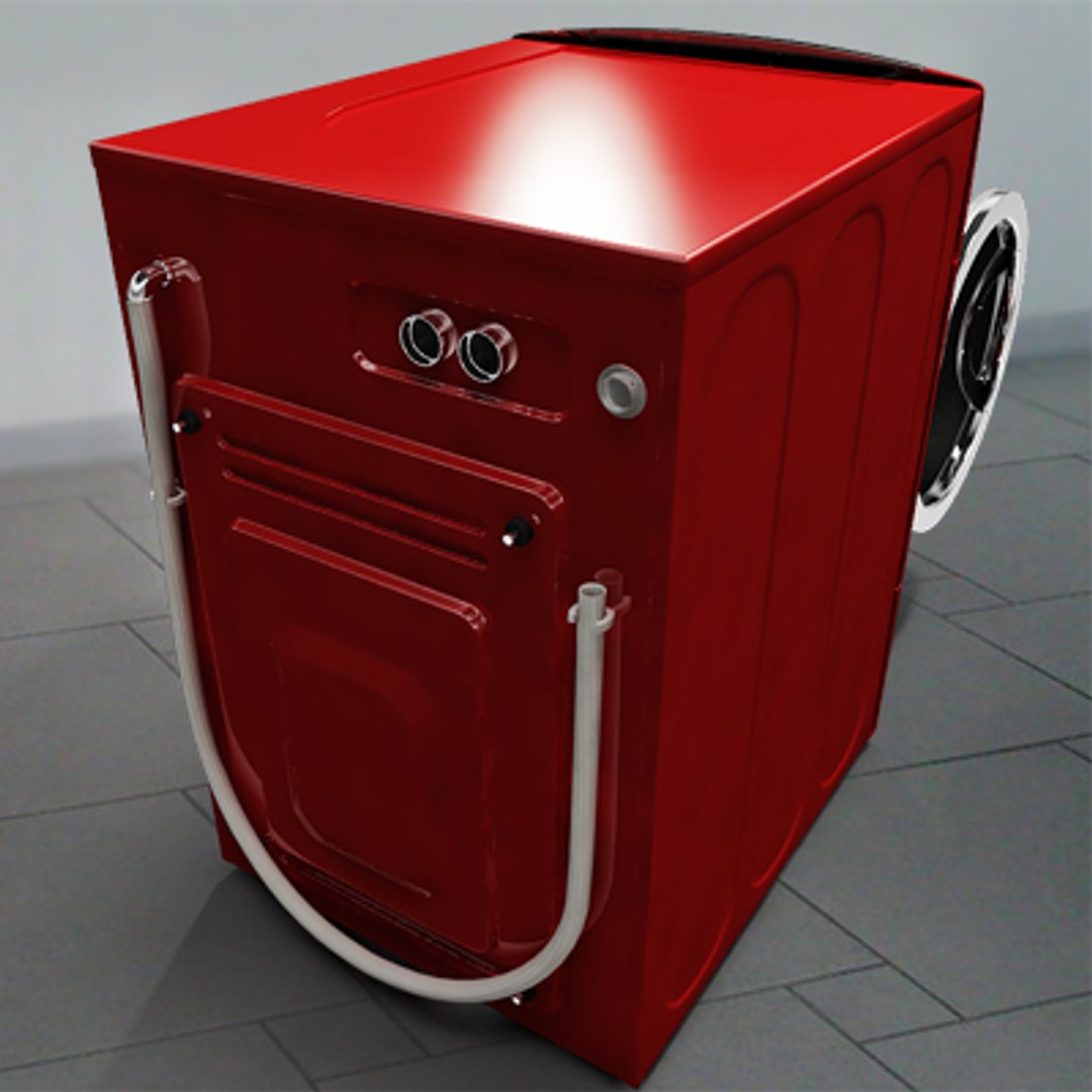 Electric Washer 3d Model