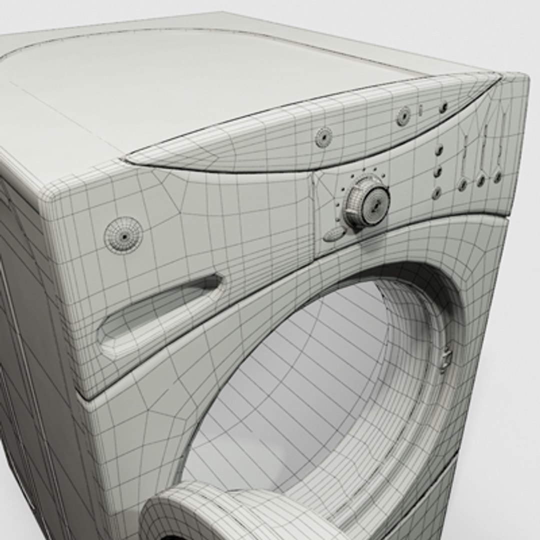 Electric Washer 3d Model