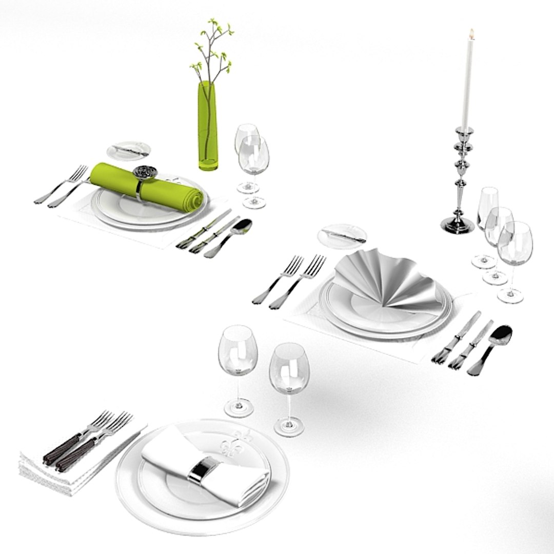 3dsmax Table Appointments