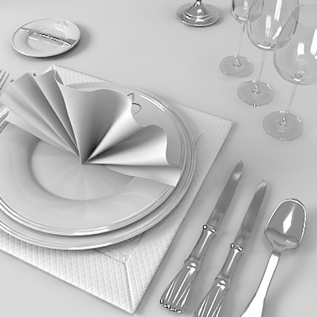 3dsmax Table Appointments