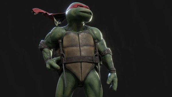 modelo 3d Tortuga Ninja Raphael Teenage Mutant - TurboSquid 1519554
