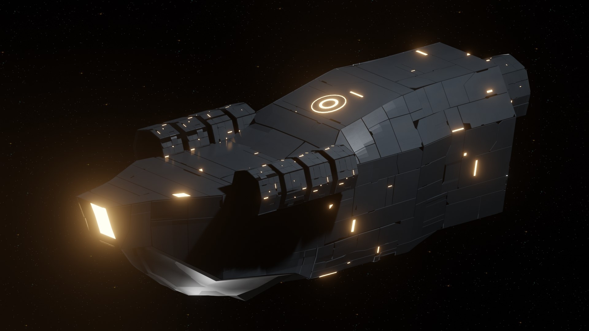 Interceptor I Spaceship 3D model - TurboSquid 1750950