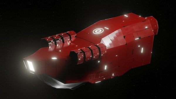 Interceptor I Spaceship 3D model - TurboSquid 1750950