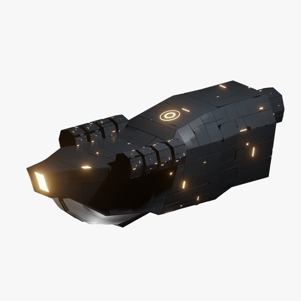 Interceptor I Spaceship 3D model - TurboSquid 1750950