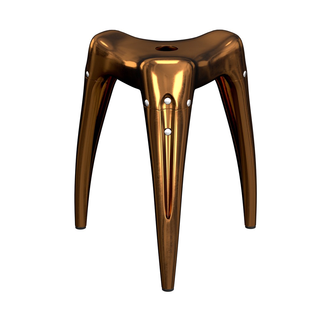 3D aria shiny stool - TurboSquid 1625648