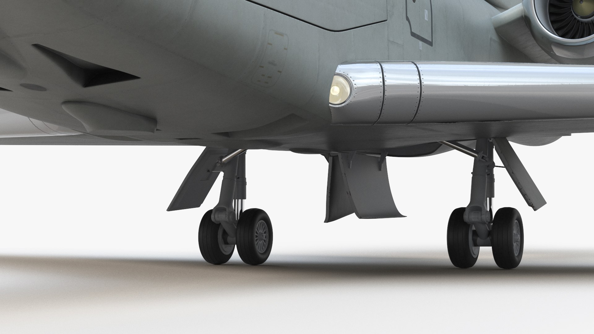 3D Model Airborne Early Warning Aircraft Simplified - TurboSquid 2324008