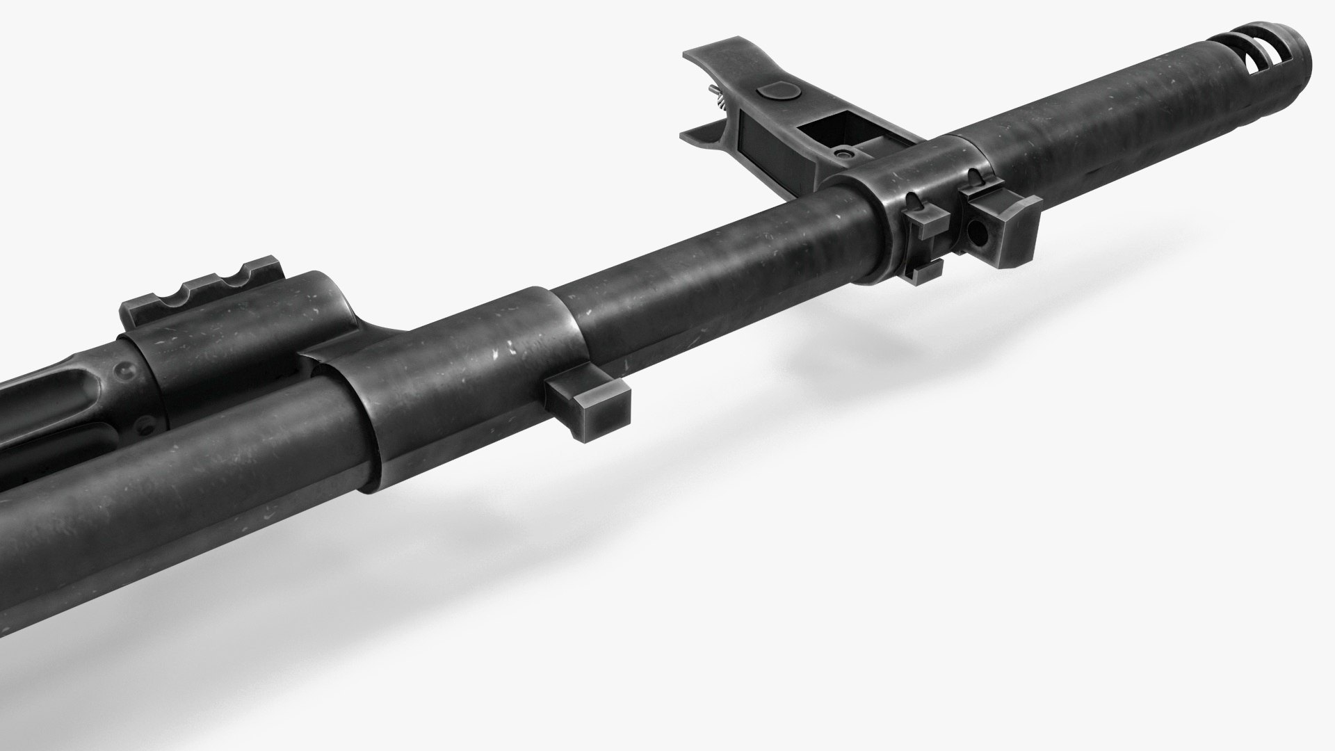 AK-12 2011 Assault Rifle With Holographic Sight Old 3D - TurboSquid 2130985