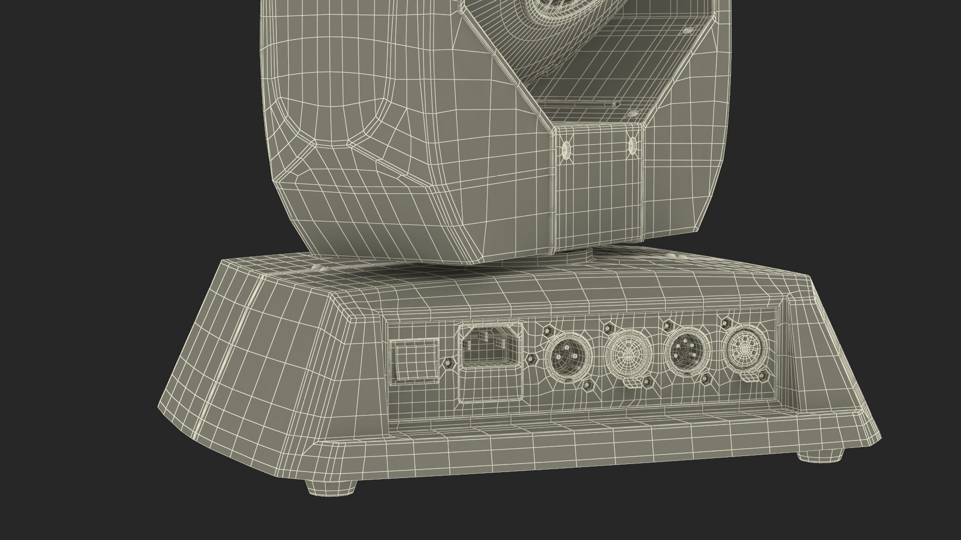 3D Professional Stage Light LED Light 8 Channels - TurboSquid 2349949