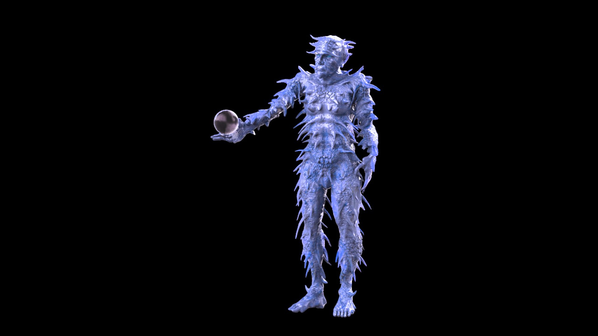 3D Model Ice Demon - TurboSquid 1356734