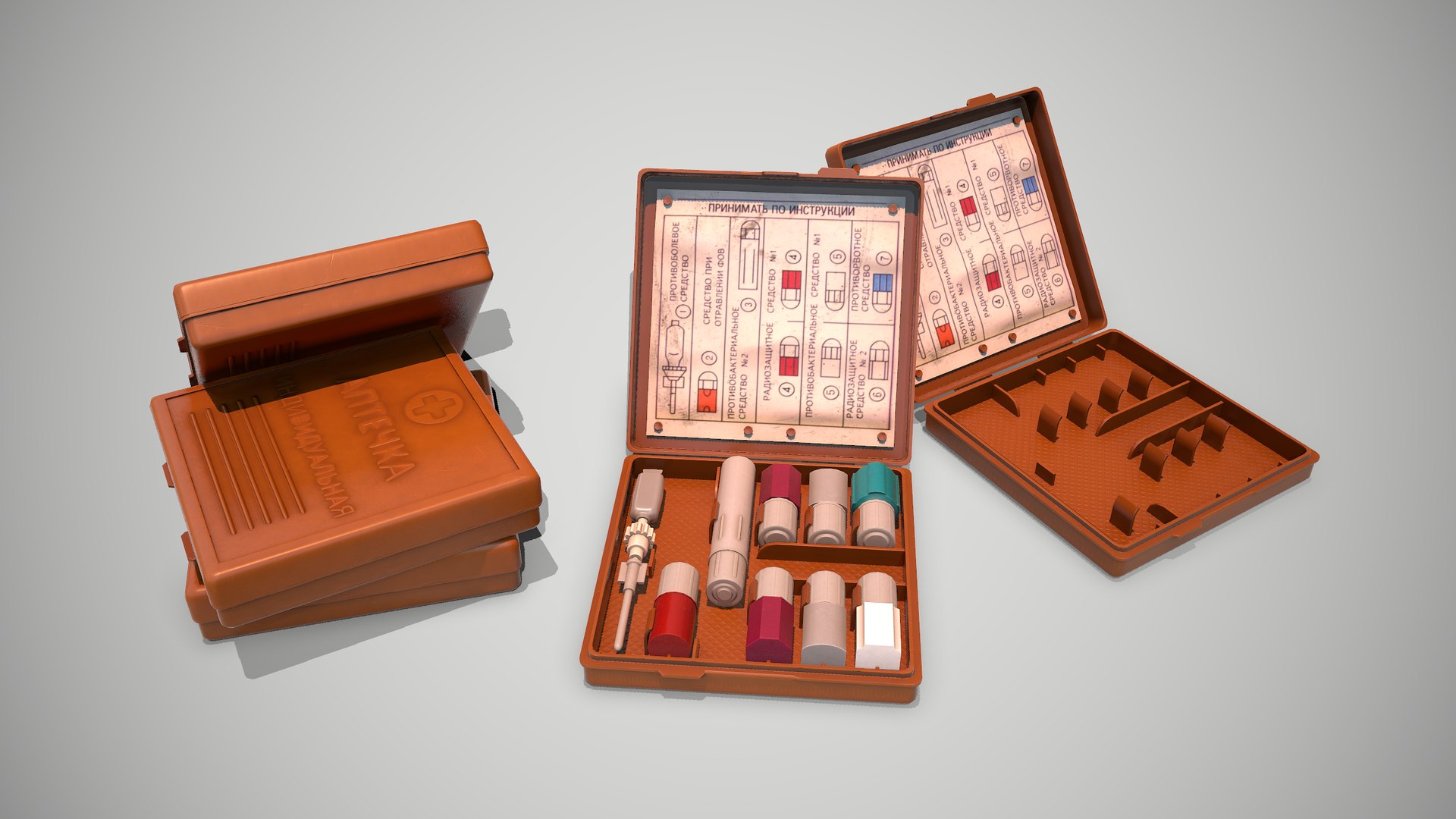 AI-2 medkit 3D model - TurboSquid 1873506