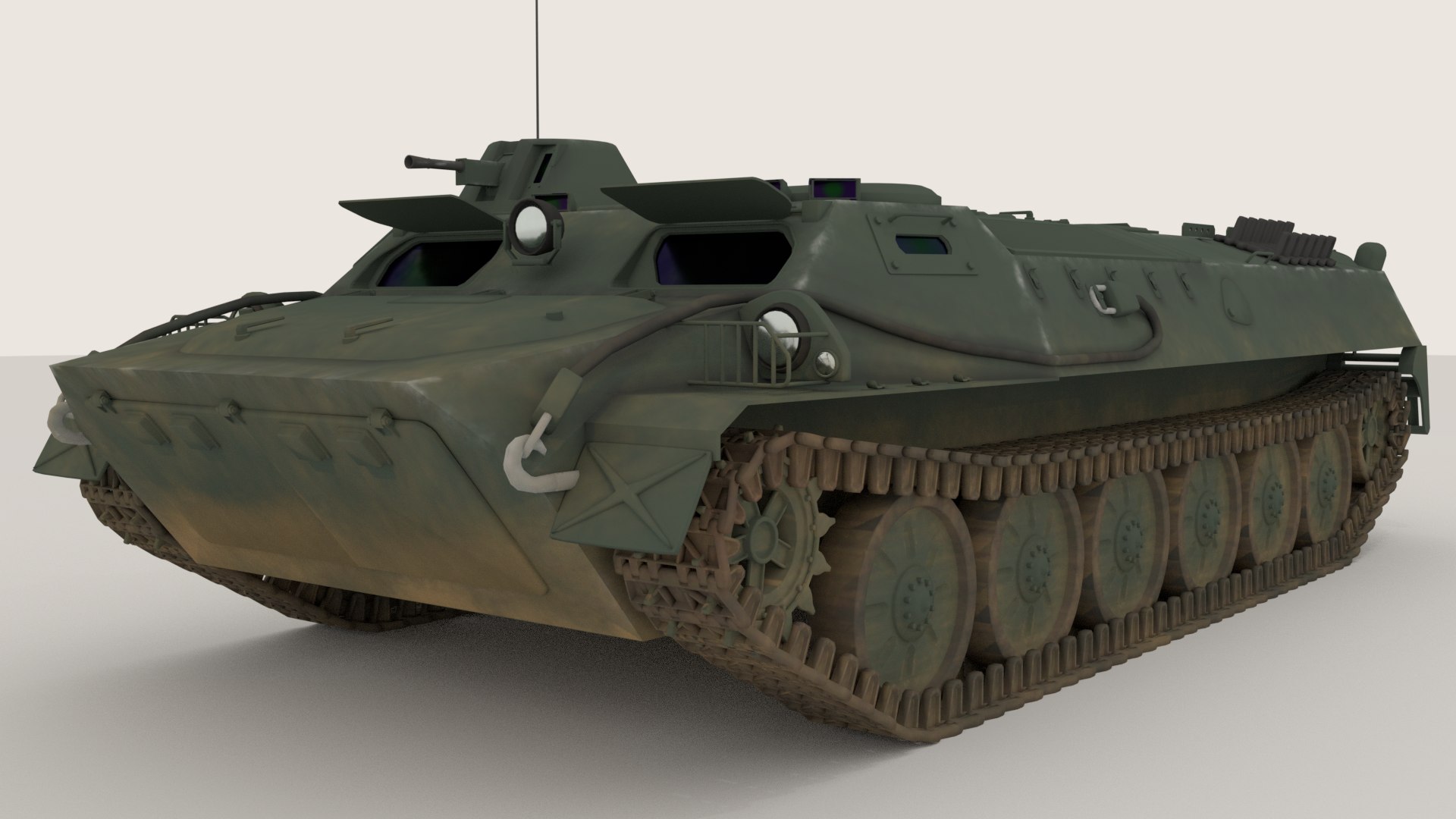 3D Model MT-LB Soviet-Russian APC - TurboSquid 2194701