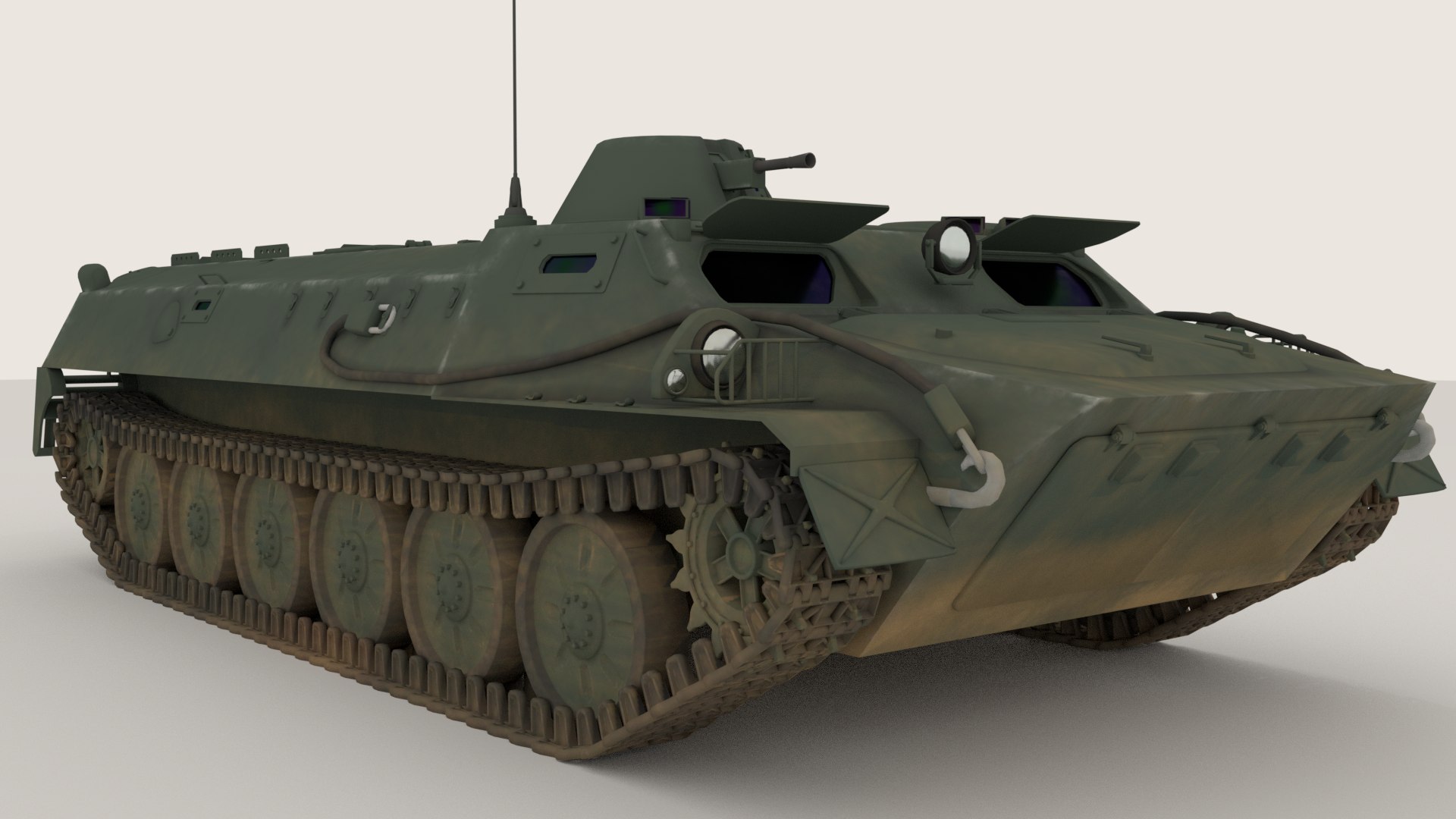 3D Model MT-LB Soviet-Russian APC - TurboSquid 2194701