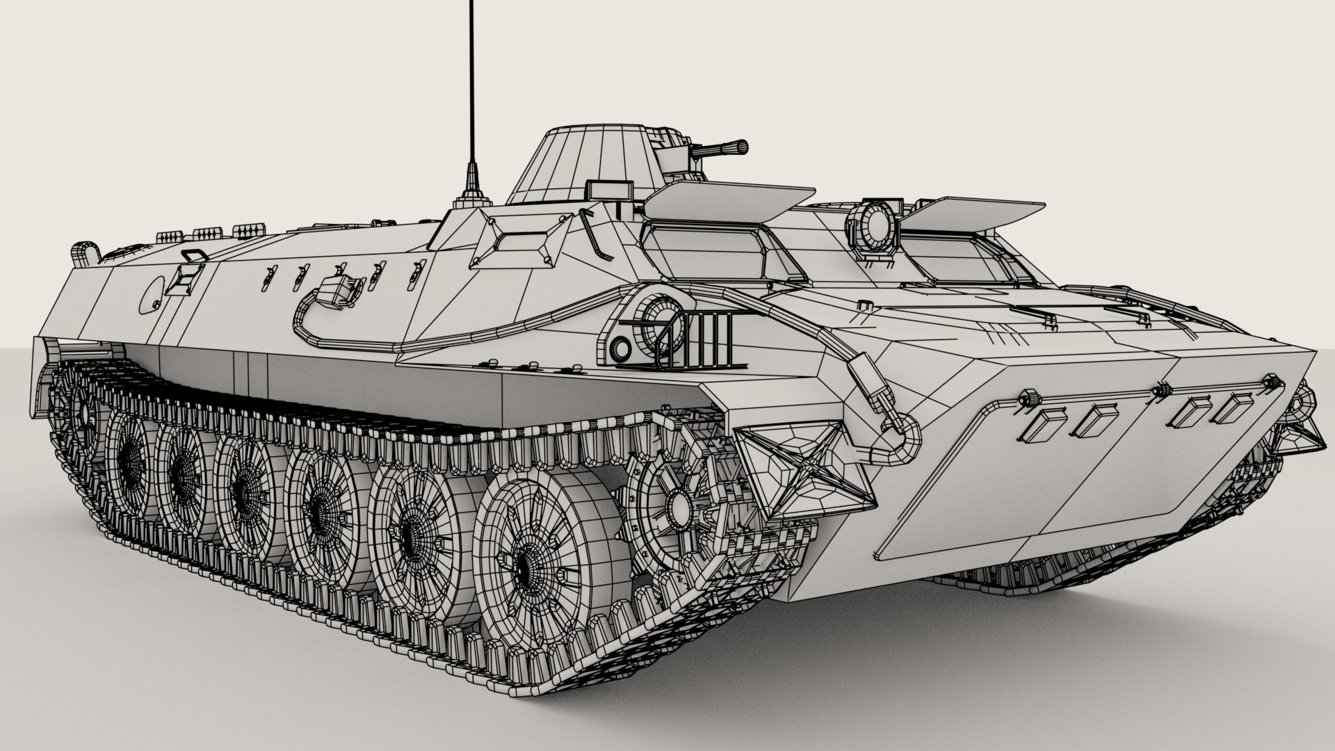 3D Model MT-LB Soviet-Russian APC - TurboSquid 2194701