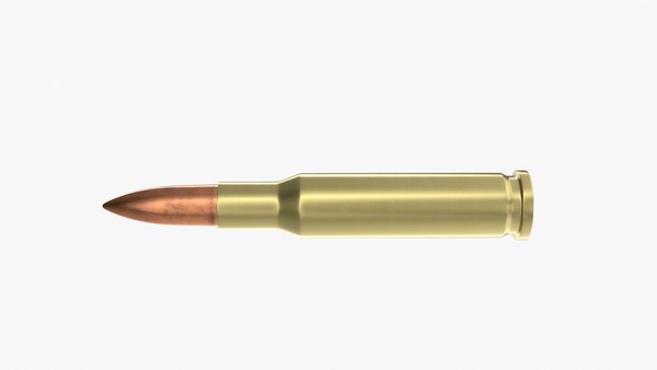 3D 51mm Rifle Bullet - TurboSquid 1939878