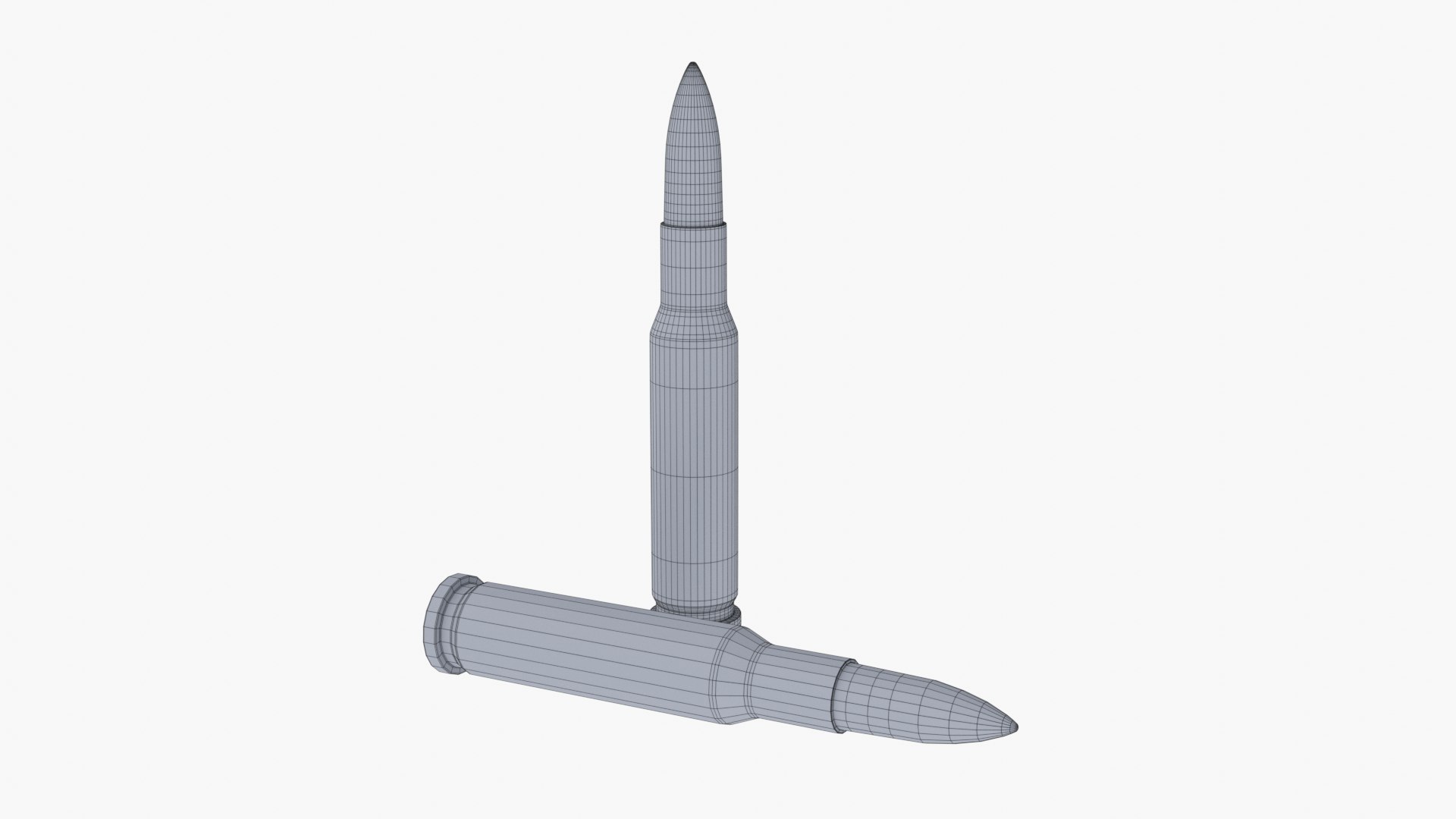 3D 51mm Rifle Bullet - TurboSquid 1939878