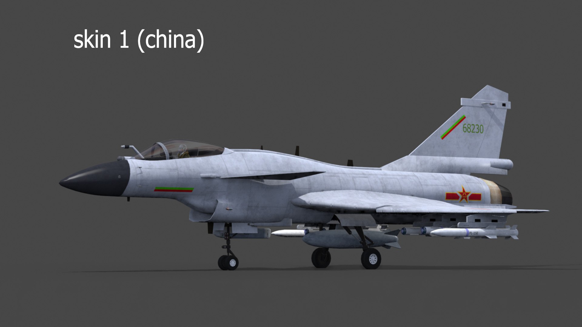 3D Model Vigorous Dragon J10C Jet Fighter - TurboSquid 1951959