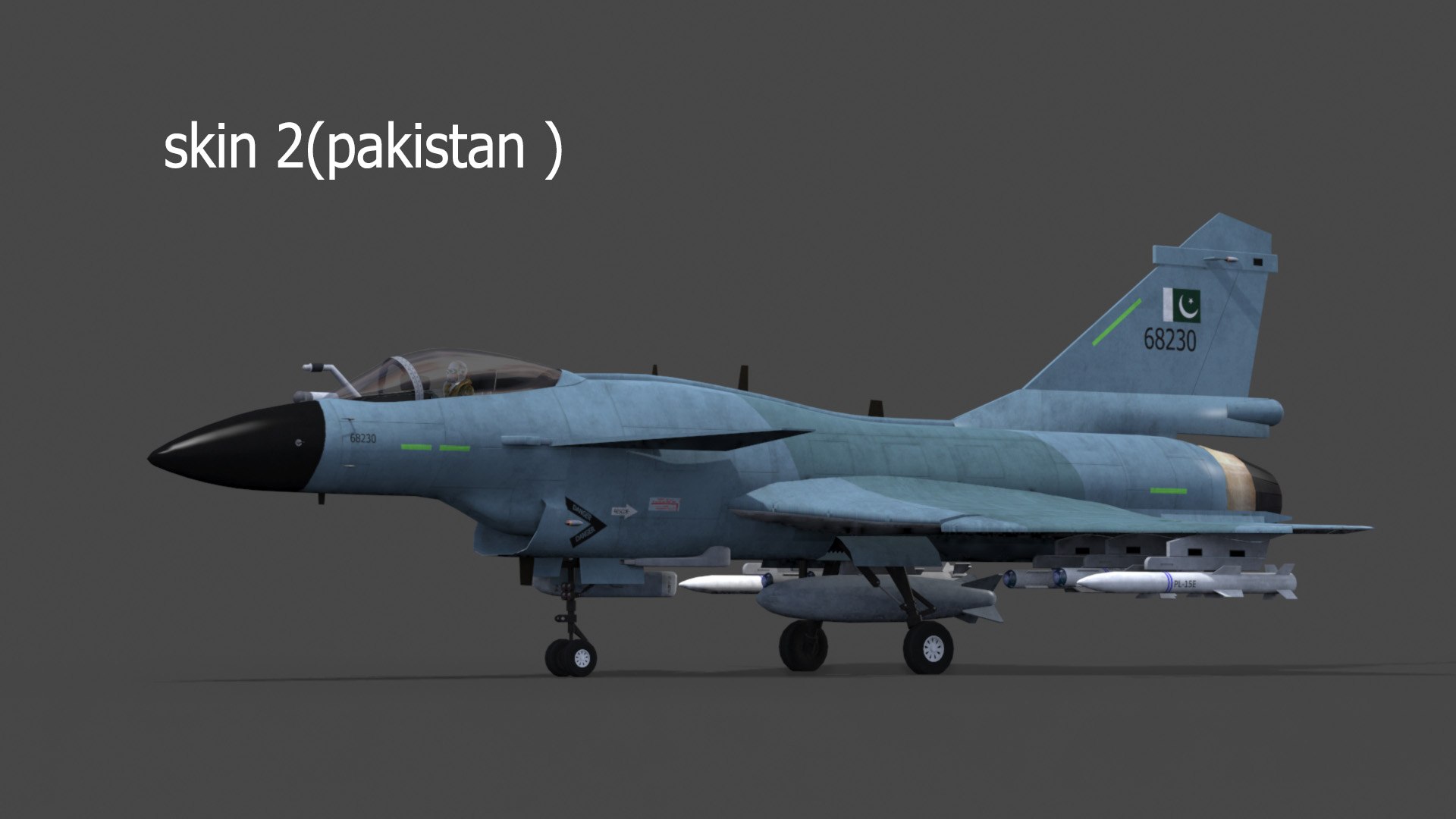 3D Model Vigorous Dragon J10C Jet Fighter - TurboSquid 1951959