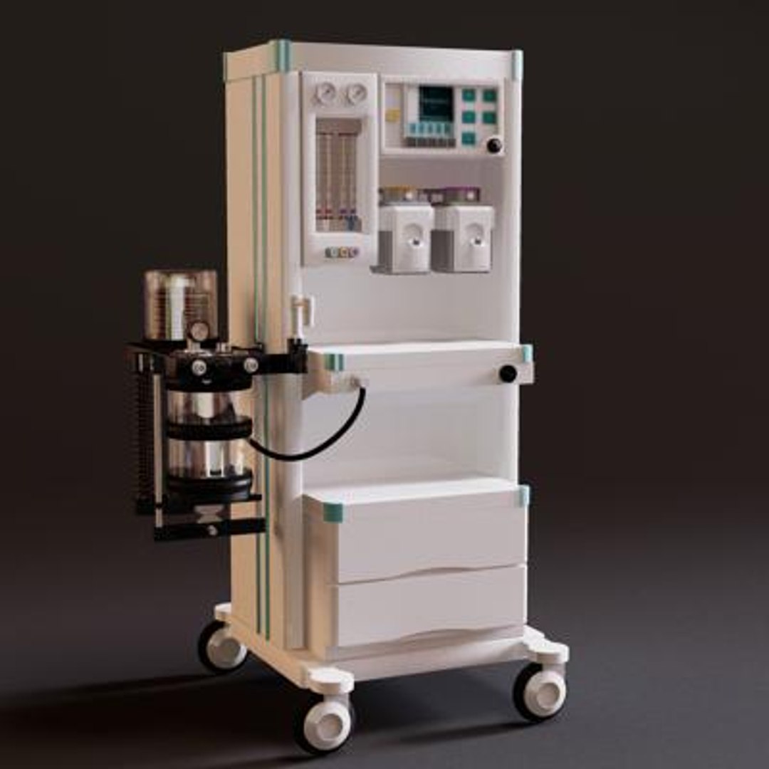 Anaesthetic Machine 3d Obj