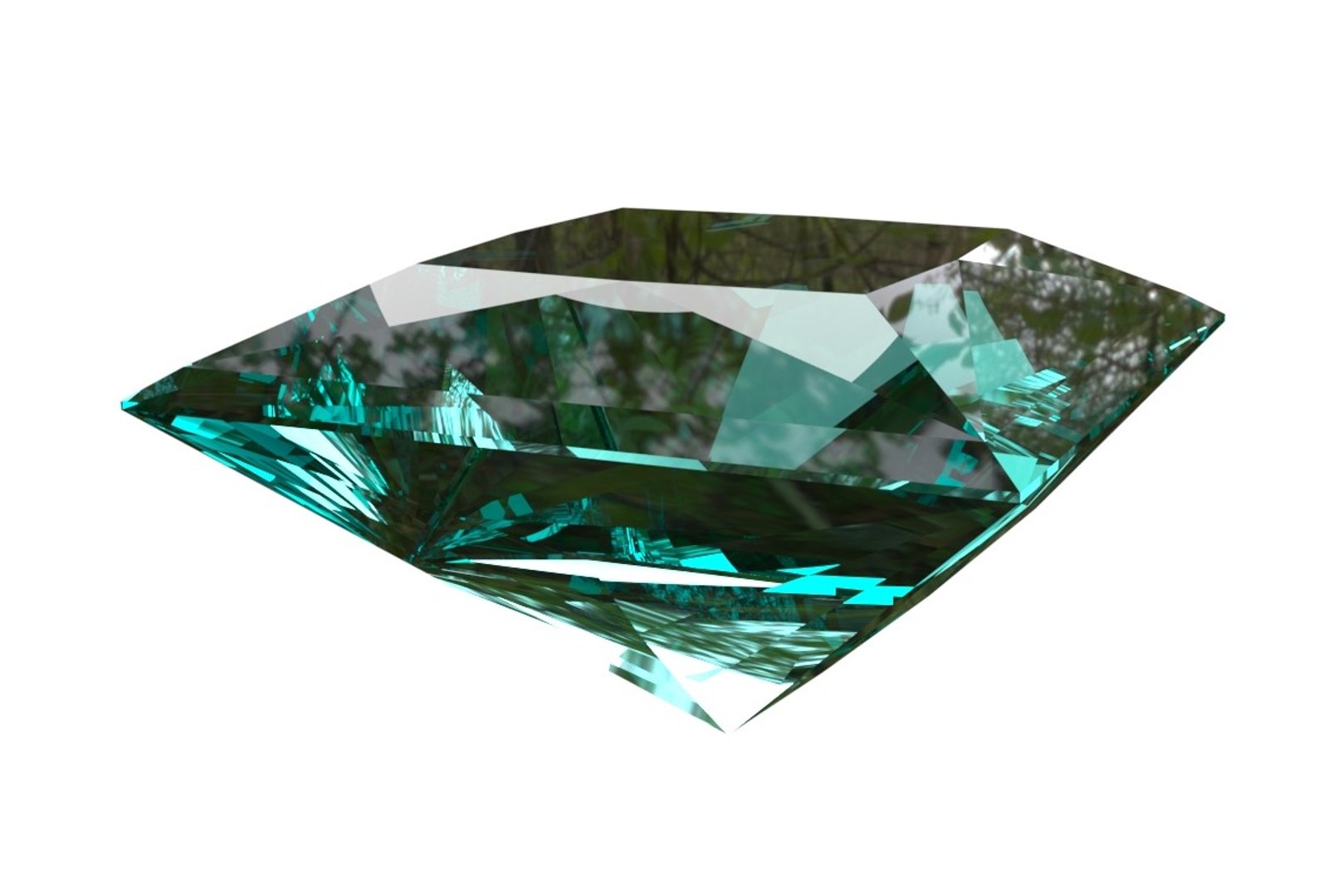 3D Brilliant Green Model - TurboSquid 1507403