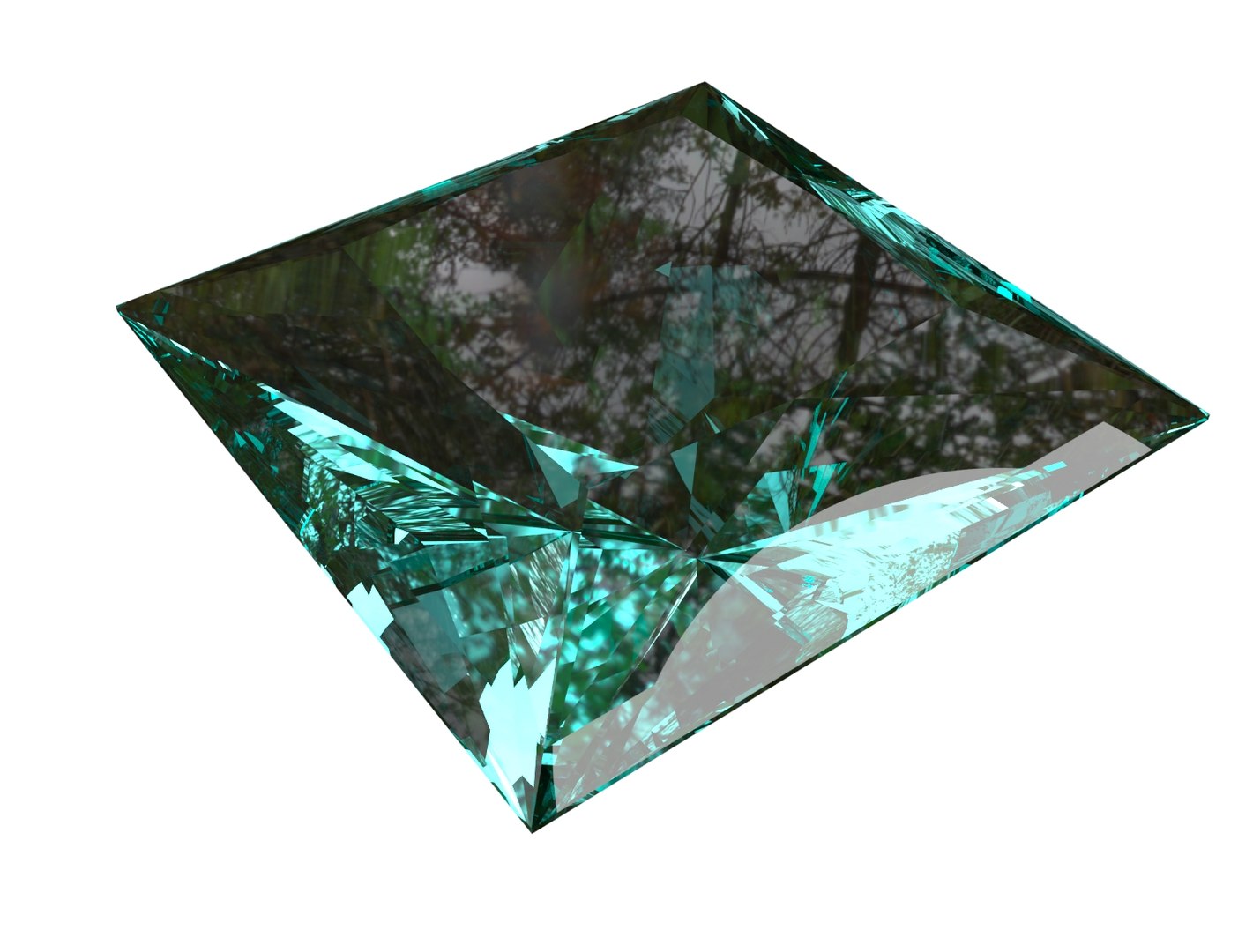 3D Brilliant Green Model - TurboSquid 1507403