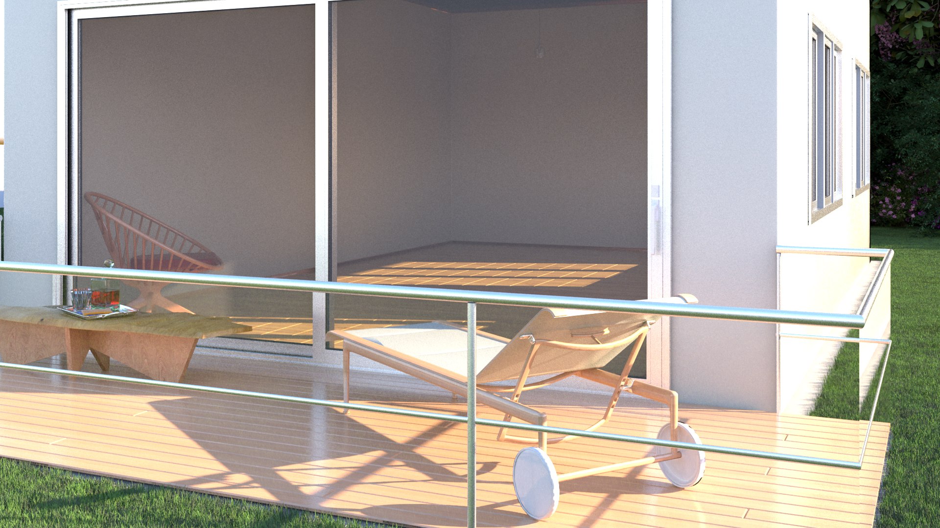 3D laos Varanda model - TurboSquid 2073183