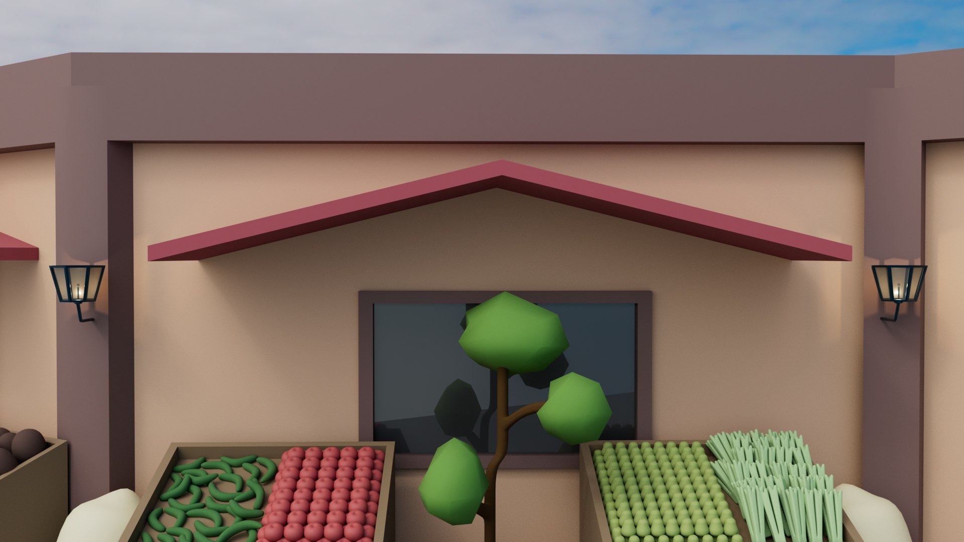 FRUIT AND VEGETABLE STORE Model - TurboSquid 2224916